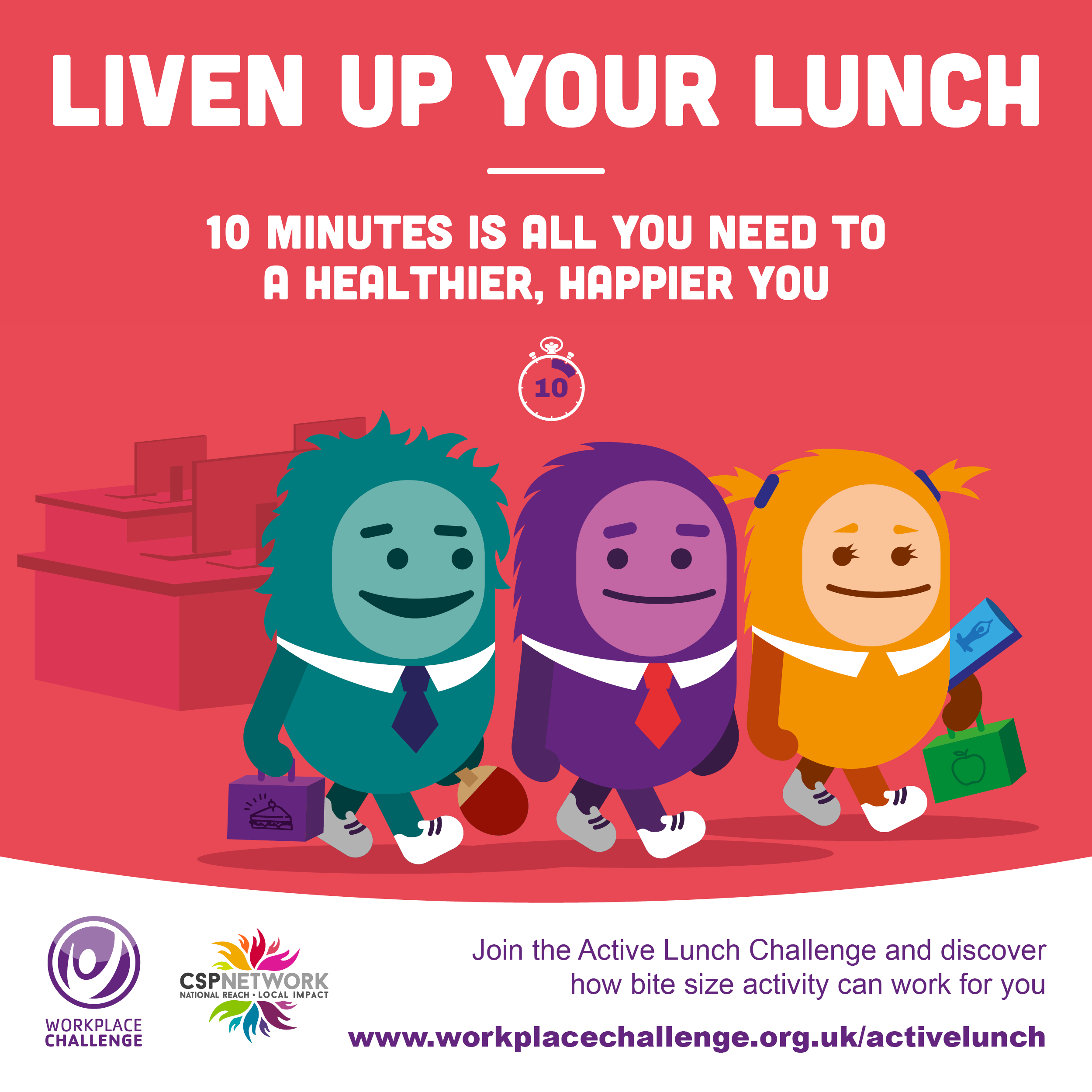 Liven up your lunch | Exercise in the City